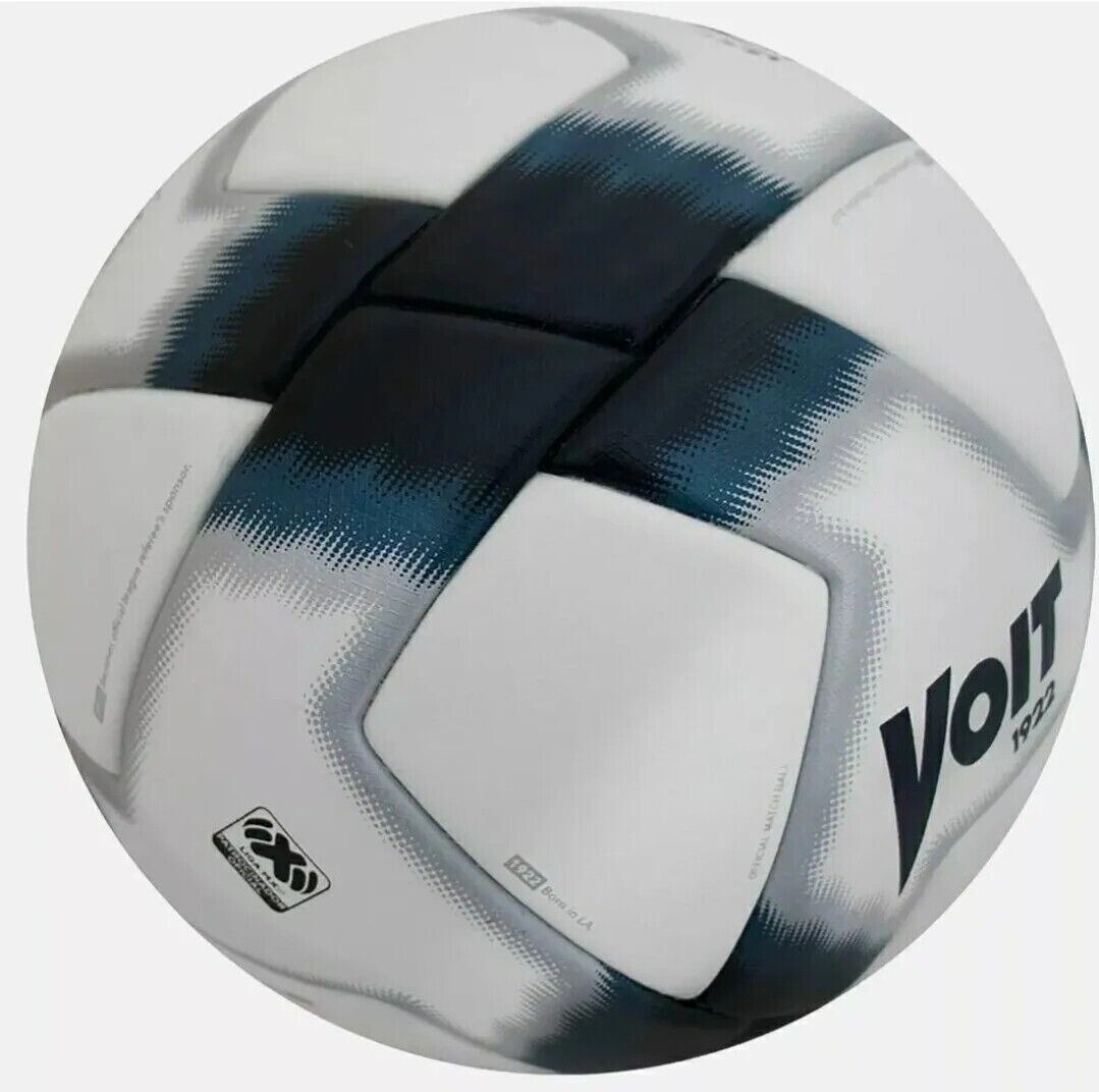 LOT OF 3 Voit Clausura 2022 New Official Match Balls BLACK colour Size ...