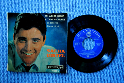 SACHA DISTEL / EP RCA VICTOR 86.029 / BIEM 1964 Réassort 07-1964 (F) | eBay