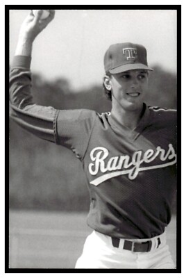 Rick Raether (1989) Texas Rangers Vintage Baseball Postcard PCTX | eBay