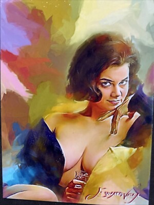 Delores Wells #5 Art Card Limited Numbered xx/50 Edward Vela Signed ...
