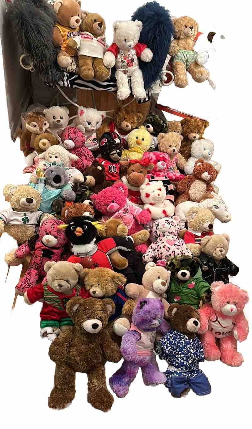 Build A Bear Workshop Bears Plush Animals Lots Available Kids Party ...