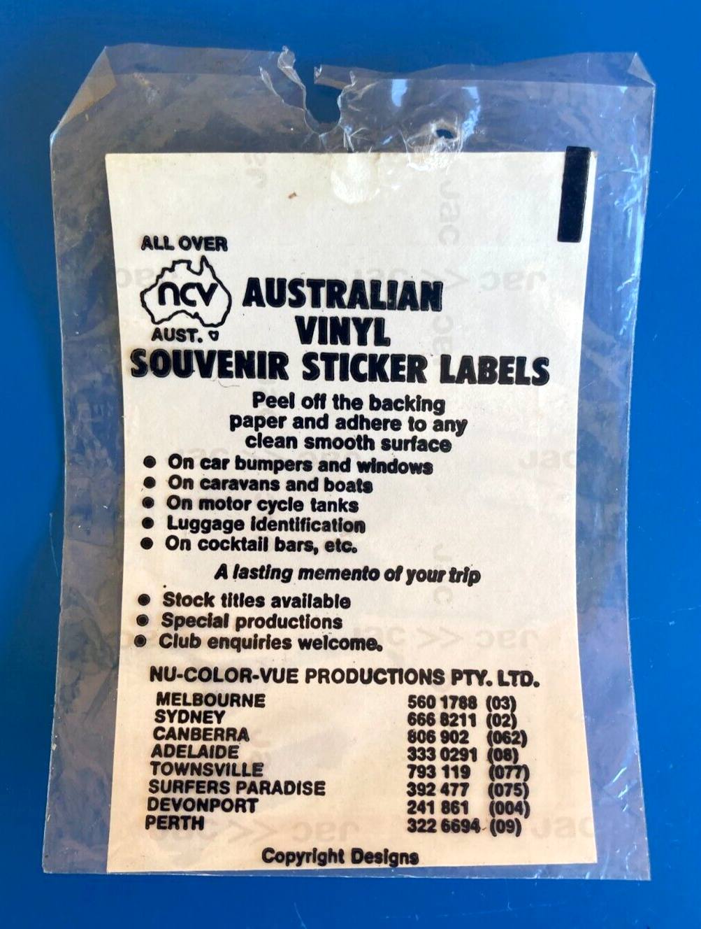 Vintage Holden Just Cruisin' Australia Souvenir Sticker | eBay