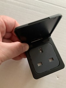 13A SOCKET FACEPLATE & COVER KIT C-LINE 13 AMP CARAVAN MOTORHOME CBE ...