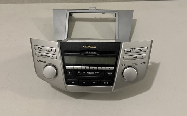 2006 Lexus Rx400h Radio 6 CD Disc Receiver Mp3 86120-48510 for sale ...
