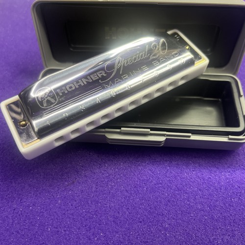 Hohner Special 20 Custom Harp W/Blue Moon Comb | eBay