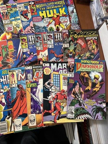 HUGE Lot of 45+ Marvel Comics Many Ages GD to FN & Up $10 Ship | eBay