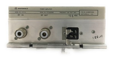 Motorola N1274A RF Power Amplifier 2 Meter Band 136-150.7MHz 5W Input ...