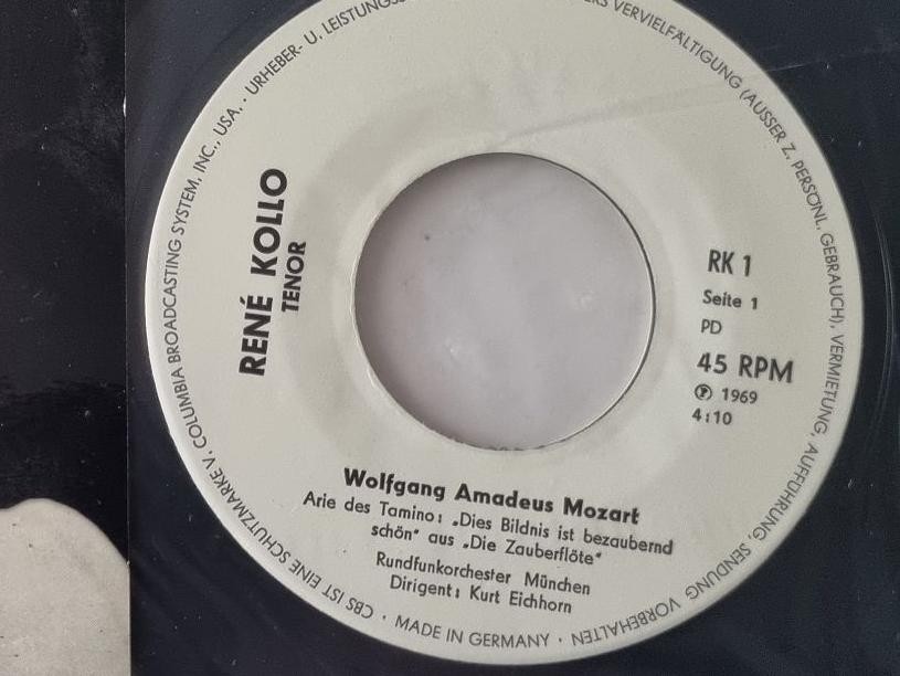 René Kollo - ...die perfekte Sensation 7'' Vinyl Germany PROMO | eBay