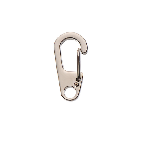 10Pcs D Carabiner D-Ring Key Chain Spring Clips Mini Aluminium Alloy ...