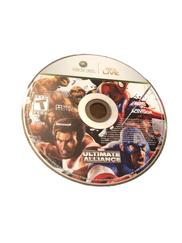 Marvel Ultimate Alliance (Microsoft Xbox 360) Game 2006 Disk Only | eBay