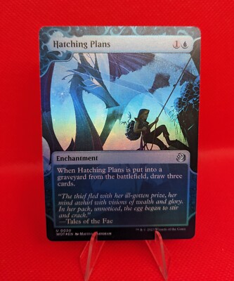 MTG Hatching Plans Foil 20 Enchanting Tale Eldraine Magic | eBay
