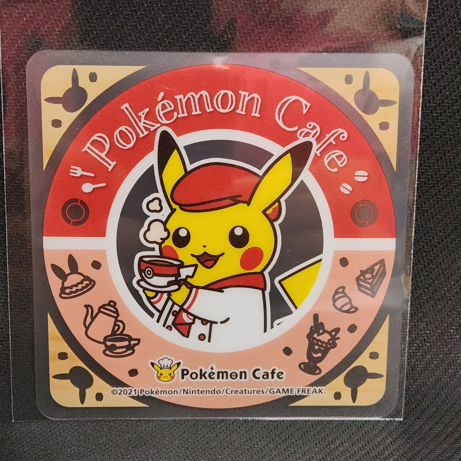 2021 Pokemon Center Pokemon Cafe Pikachu Coaster Exclusive | eBay