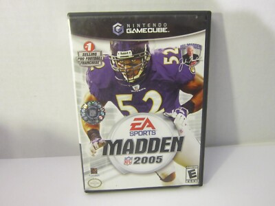 Madden NFL 2005 (Nintendo GameCube, 2004) Complete and Tested #G15 ...