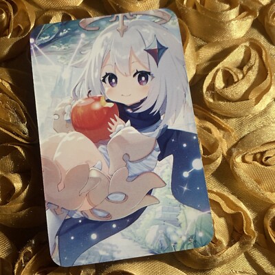 PAIMON GENSHIN IMPACT ACG Goddess Anime Waifu Girl Card Apple | eBay