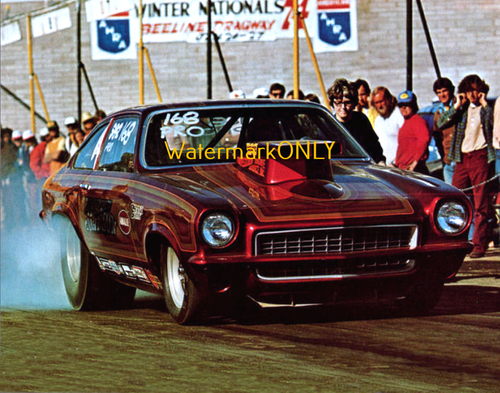 "Professor" "Warren Johnson" 1972 Chevy Vega Pro Stocker PHOTO! #(3) | eBay