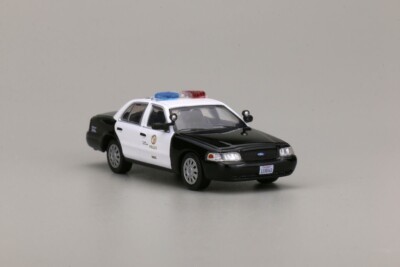 596 1:64 CV CROWN VICTORIA LAPD Police Model Diecast Metal Car | eBay
