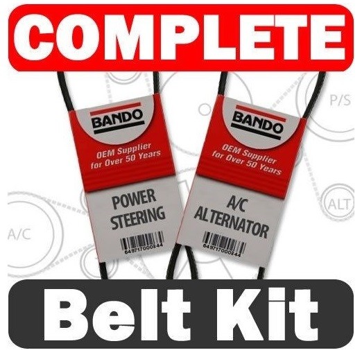 Bando Usa 6pk1040 Bando Belt Set For Toyota & Lexus V6 Engines – AC/PWR ...