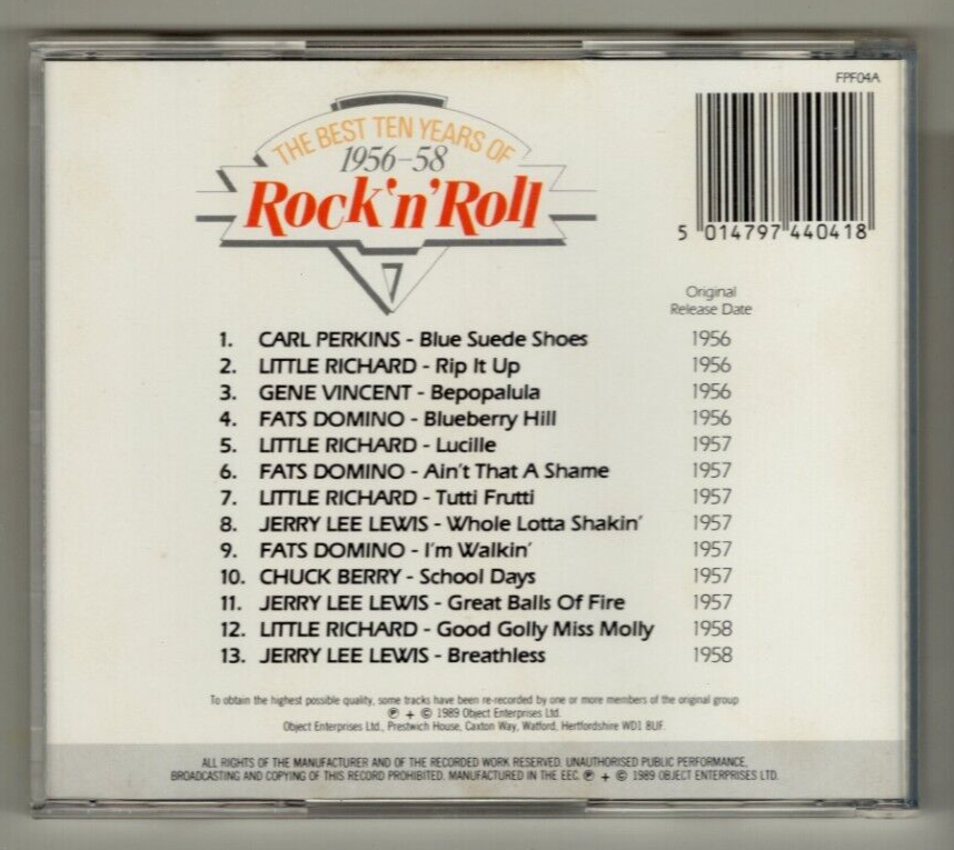 Carl Perkin+Little Richard- Rock 'n' Roll The best ten years of 1956-58 ...