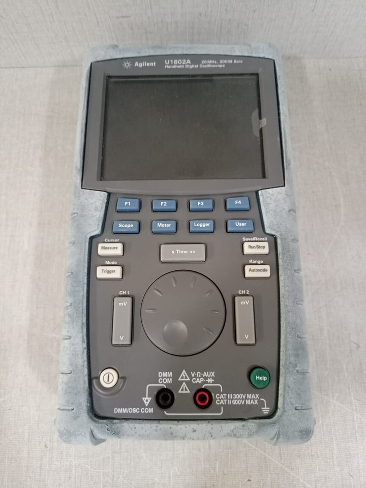 Agilent U1602A 20MHz Handheld Dual Channel Digital Oscilloscope 200 ...