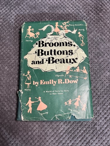 Book Brooms Buttons and Beaux By Emily R Dow 1957 D | eBay