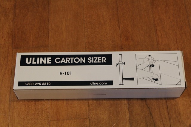 Uline Box Carton Sizer H-101 Heavy Duty Scorer Genuine OEM Resizer ...