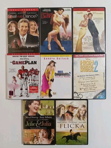 Bargain Lot Of 8 PG-13 & PG Rated DVDS Pre-owned Good Condition READ ...