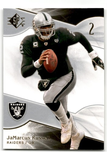 2009 Upper Deck SP Football Card JaMarcus Russell #28 Oakland Raiders ...