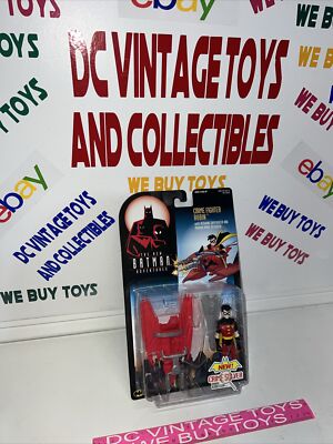 The New Batman Adventures Crime Fighter Robin Figure 1997 Kenner MOC 🦇 ...