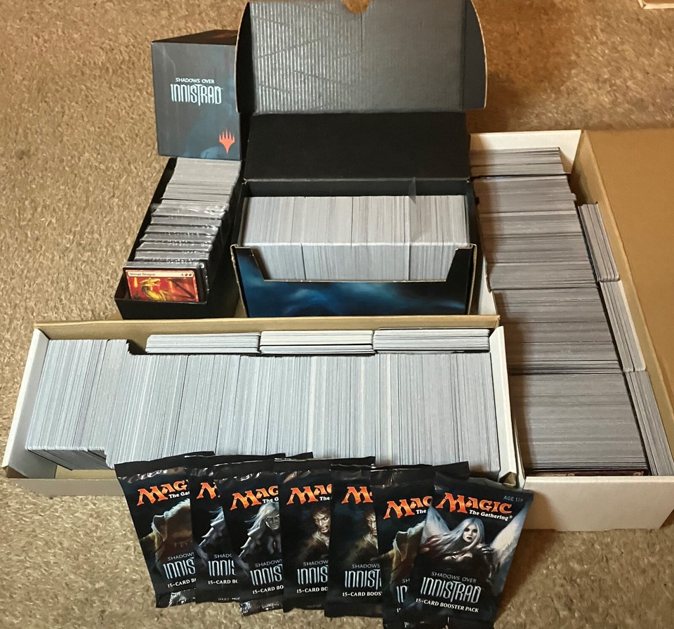 HUGE LOT MAGIC THE GATHERING MTG CARDS SEALED PACKS 2016 2014 NMT 1000s ...