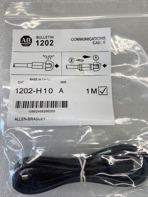 Allen Bradley 1202-h10 1202 H10 Series a Communications Cable for sale ...