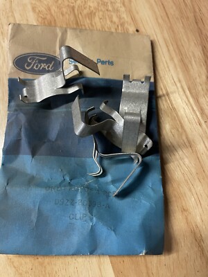 LOT OF 4 1979 - 1983 & Other Ford Mustang Brake Shoe Locating Clips ...