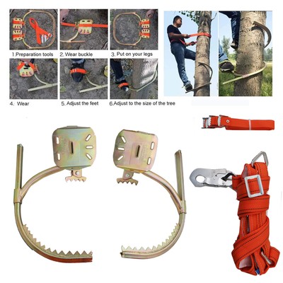 Climbing Spikes & Gaffs - Lineman Belt Model