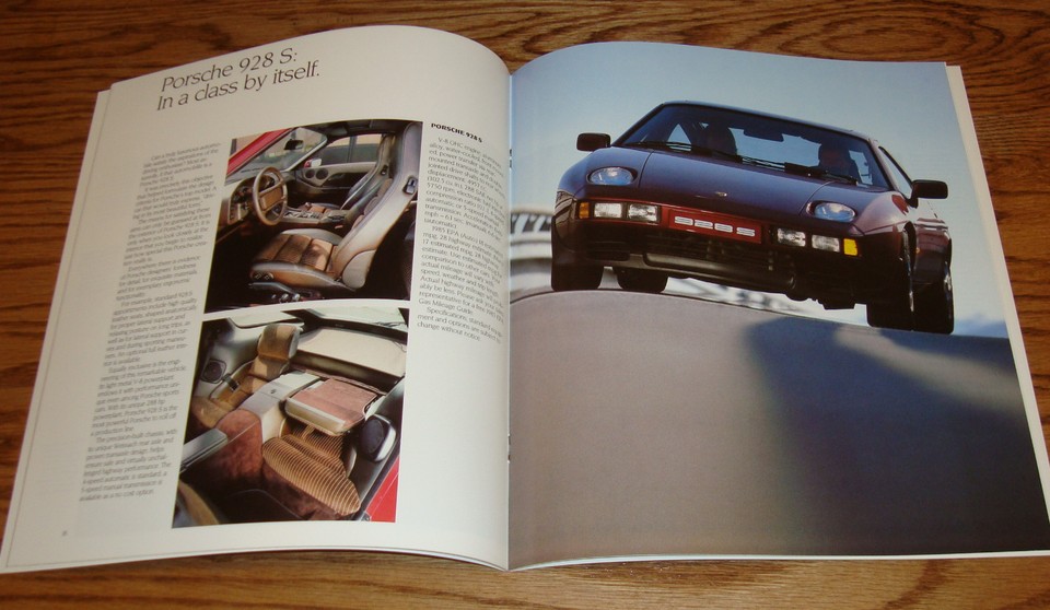 Original 1985 Porsche Full Line Deluxe Sales Brochure 85 911 Carrera ...