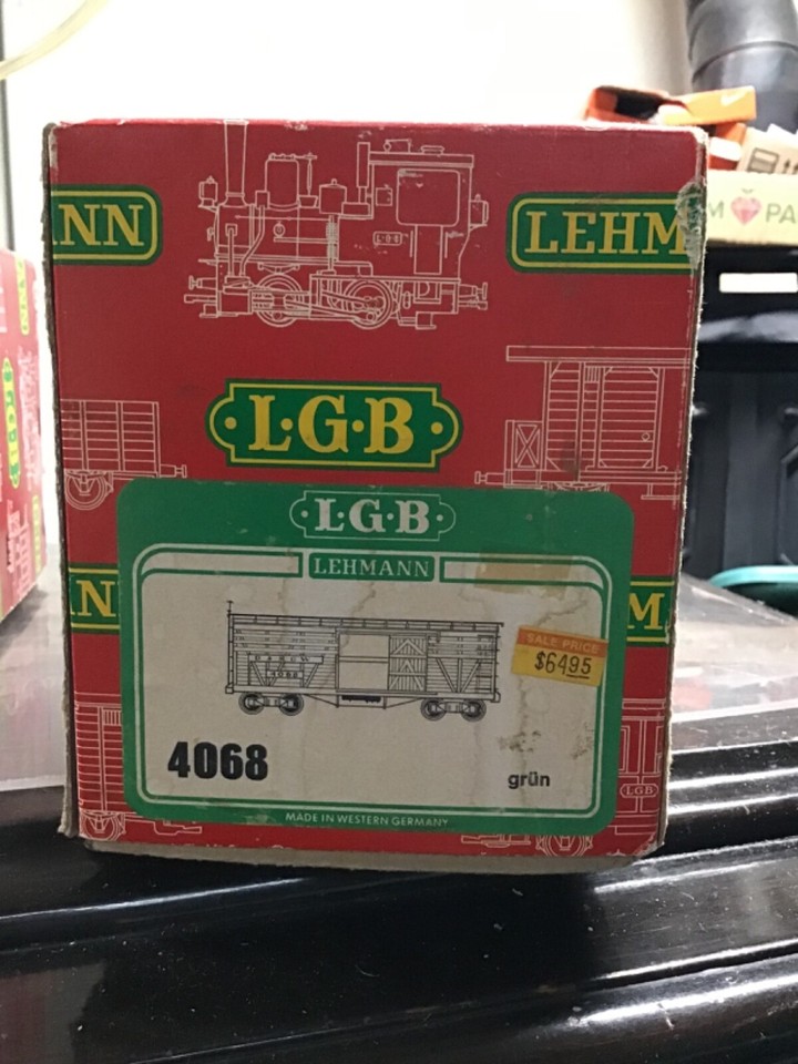 LGB 4068 LEHMANN GROSS BAHN - The Big train Rio Grande Box Car ...