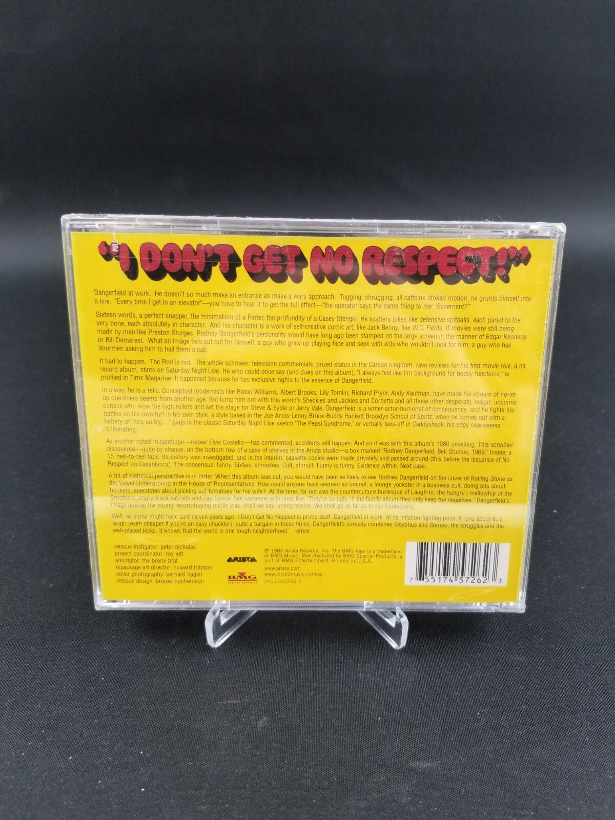 I Don't Get No Respect by Rodney Dangerfield (CD, Mar-2001, BMG Special ...