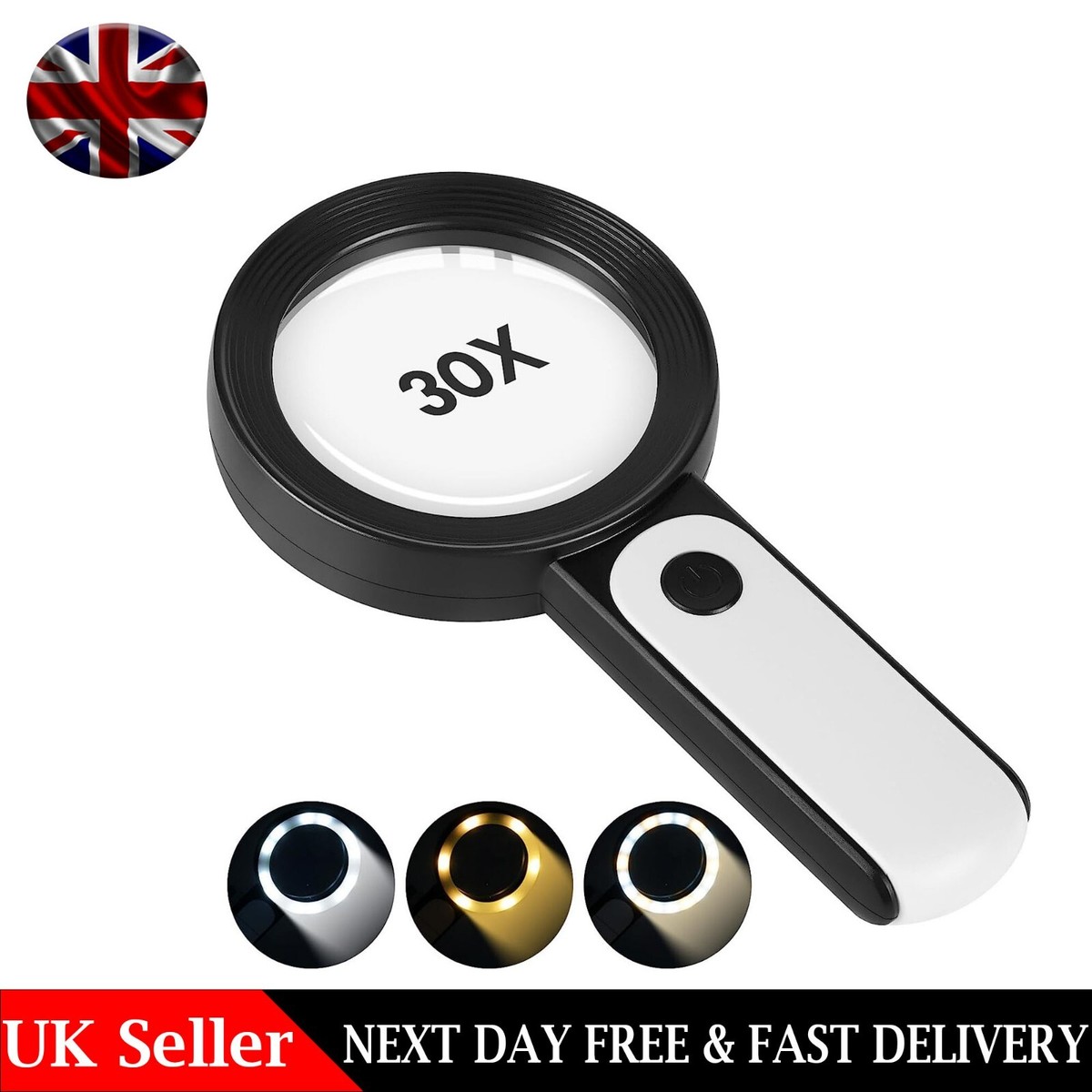 Large High Power Magnifying Glass Healthway | Magnifying Glass COB LED