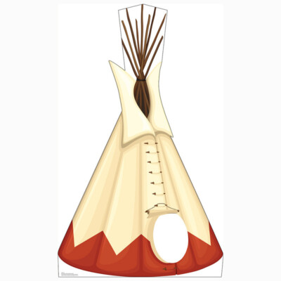 TIPI / TEEPEE 61" CARDBOARD CUTOUT Standup Standee Poster Native ...