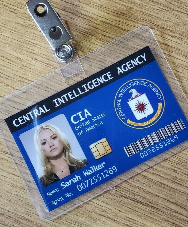Chuck TV Series ID Badge-Sarah Walker cosplay costume prop | eBay