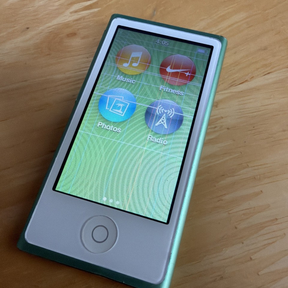 APPLE iPod Nano 7th Generation 16GB (A1446) Light Green | eBay UK