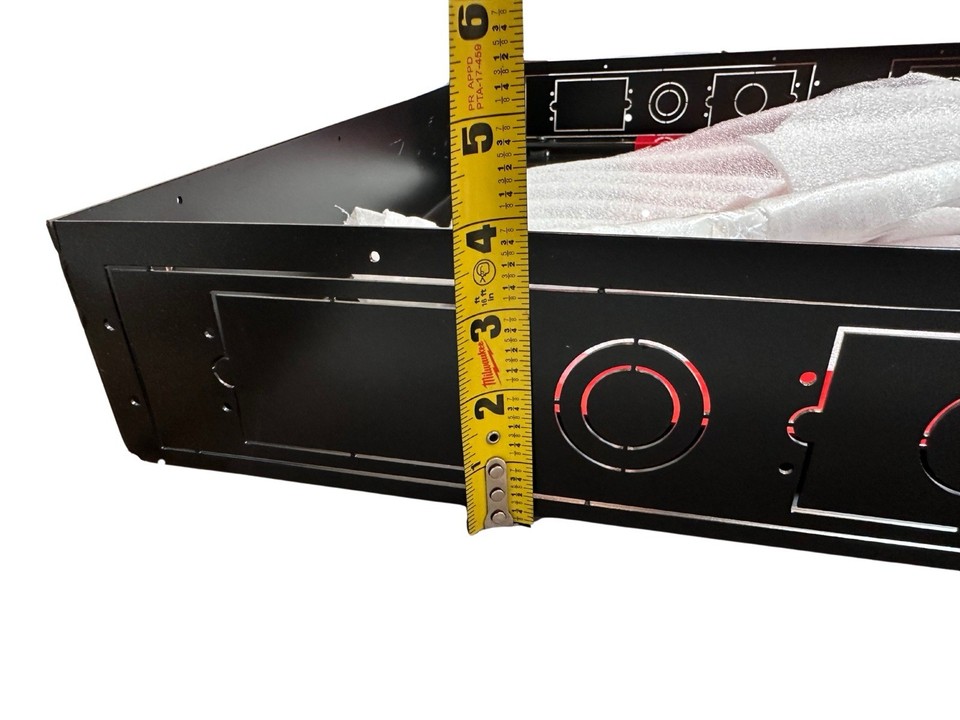 RP Visuals 32MAXB Wall Mate In-Wall Flush Panel Back Box Black ...
