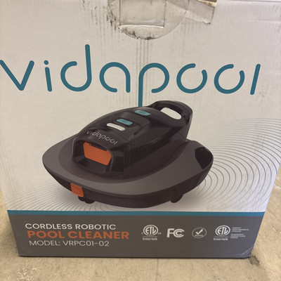 Vidapool Cordless Robotic Pool Cleaner Pool Rover Vacuum, Grey, New | eBay