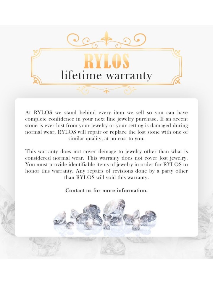 RYLOS STERLING SILVER TIGER EYE & DIAMOND GEMSTONE BIRTHSTONE RING SIZE ...