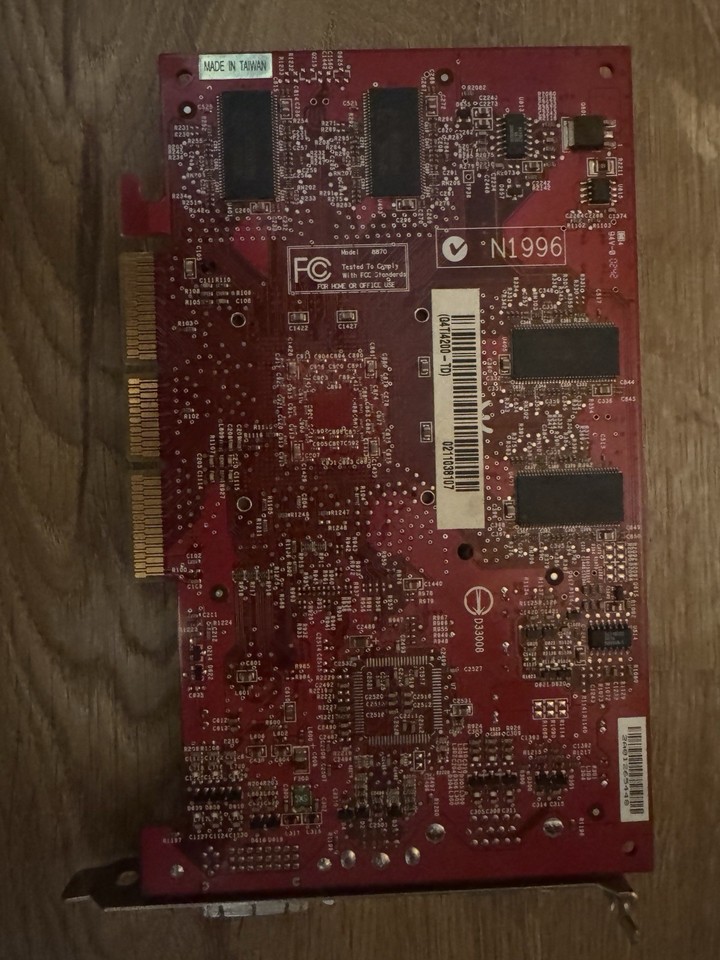 MSI GeForce4 Ti4200-TD (128MB VRAM) AGP 4x TESTED WORKING VGA/DVI/S ...