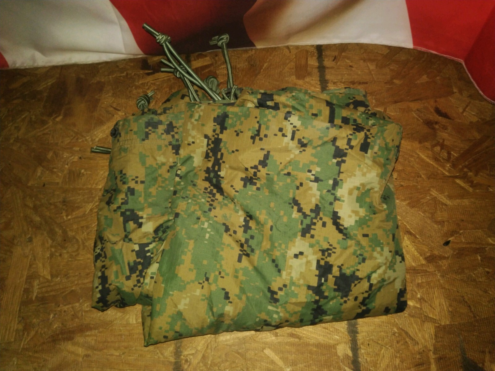 USGI USMC Digital MARPAT Coyote Reversible Field Tarp ~ Acceptable | eBay
