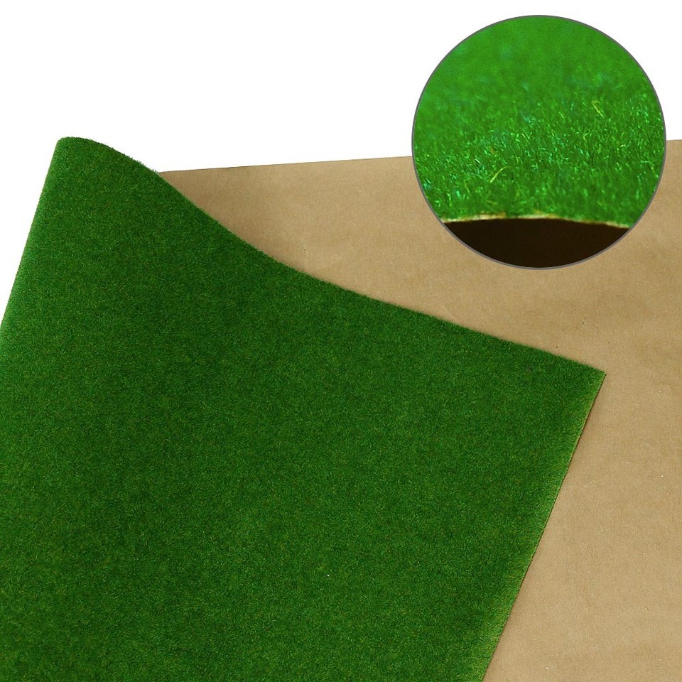 0.4mX1m Grass Mat Model Green Artificial Lawn Architectural Layout HO N ...