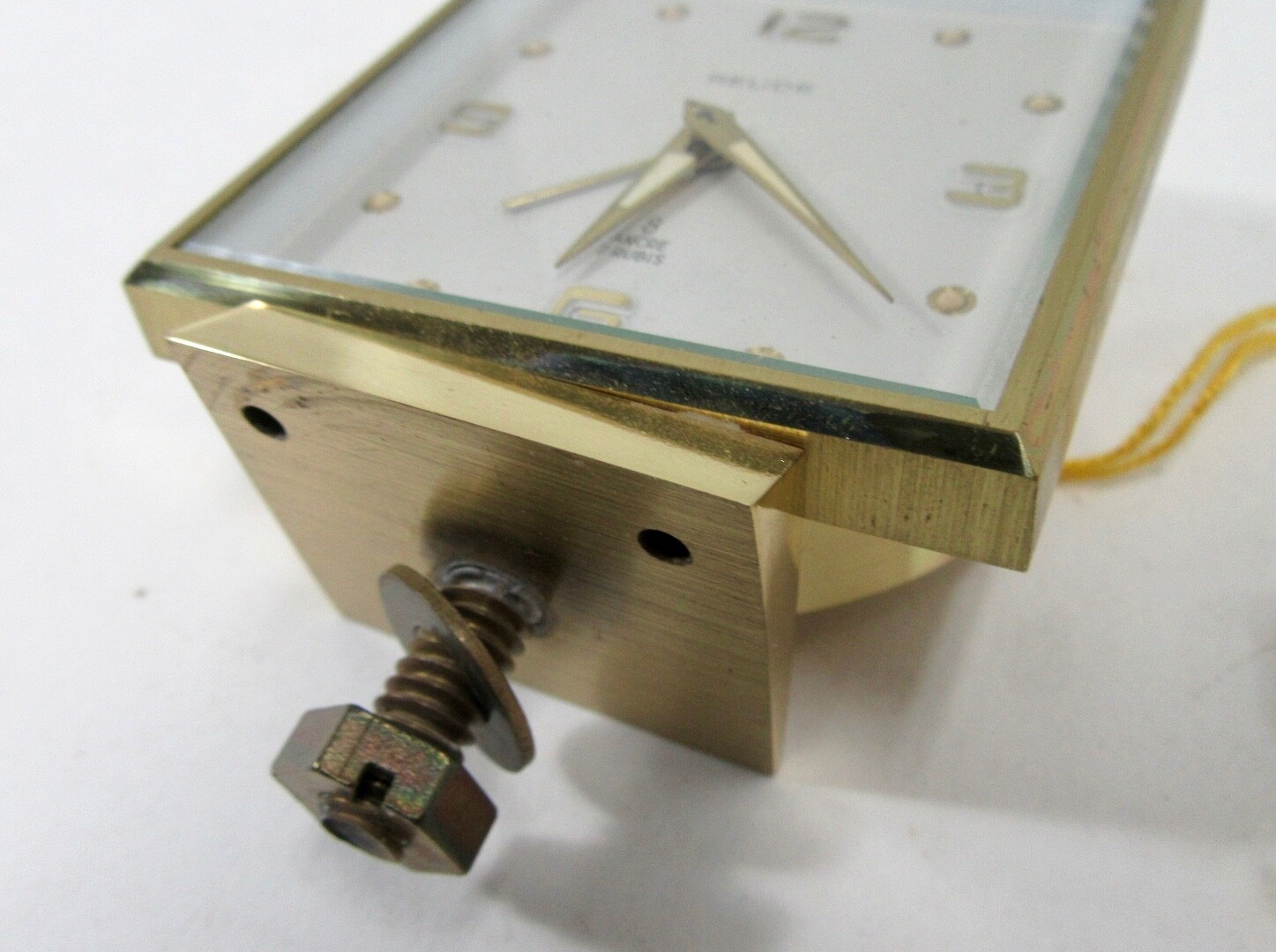 VINTAGE RELIDE CLOCK FRANCE 8 ANCRE 7 RUBIS ALARM CLOCK NEW | eBay