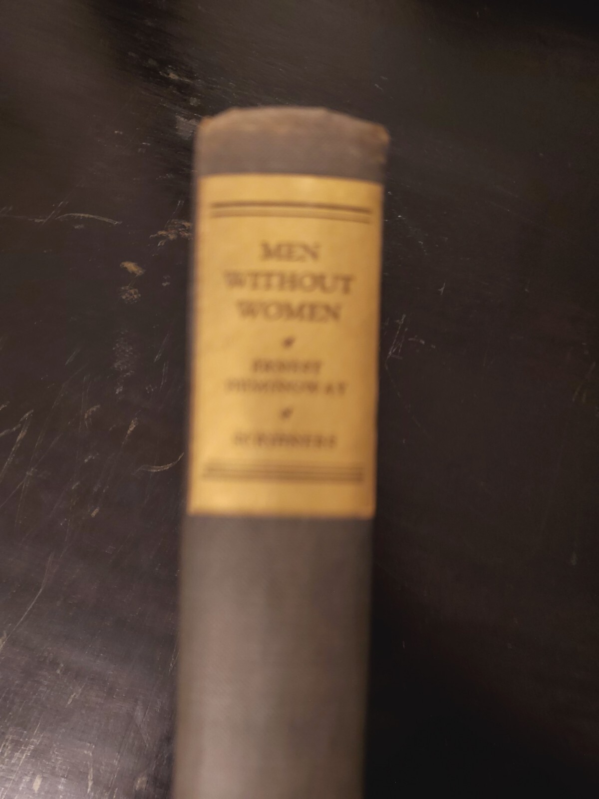 Men Without Women - 1927 - Ernest Hemingway - First Edition - Original ...