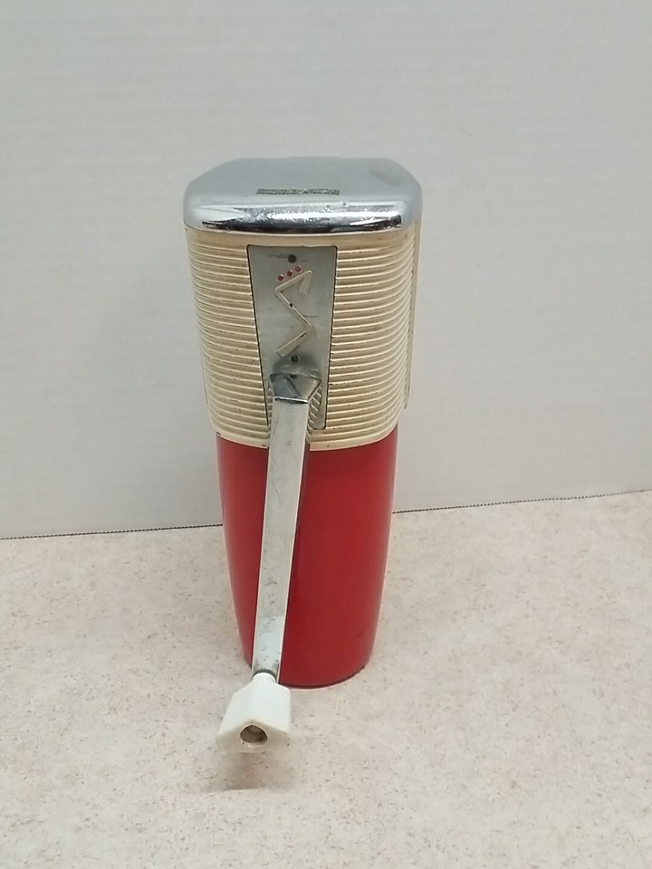 Vintage Swing A Way Ice Crusher Wall Mount Mid Century Hand Crank MCM ...