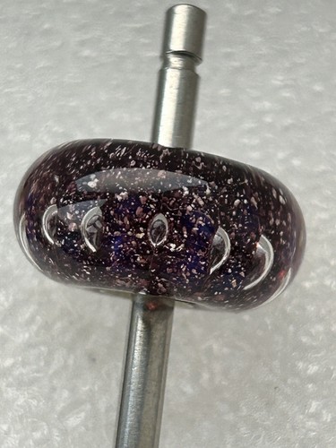 RACHEL BANJO BEADS Lampwork Bead. Compatible with Trollbeads. 16mm x ...