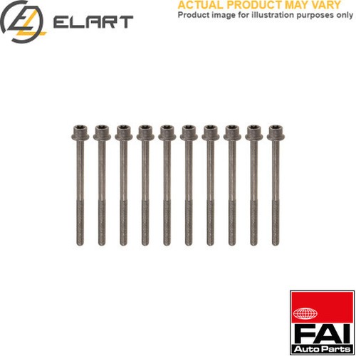 BOLT KIT CYLINDER HEAD B1906 FOR MERCEDES-BENZ M274.910/270.910 1.6L ...